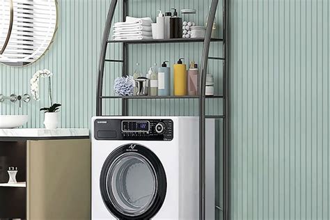 앵글·조립식선반 드럼 통돌이 세탁기 선반 세탁실 건조기 수납장 틈새 세탁기장 다용도실 베란다 정리 오늘의집 쇼핑