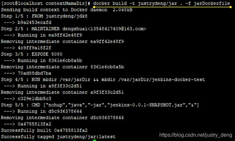 在docker中部署运行jardocker Jar Csdn博客
