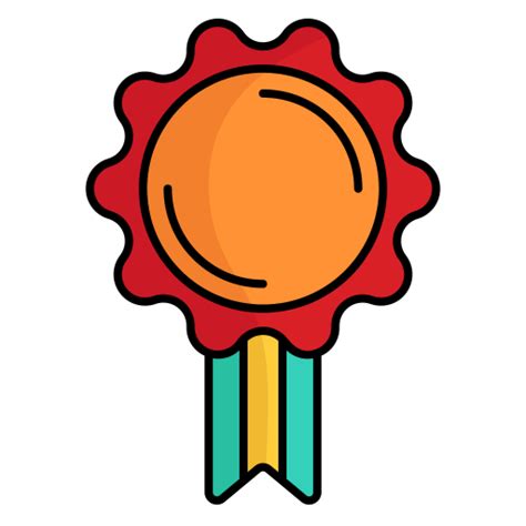 Badges Generic Outline Color Icon