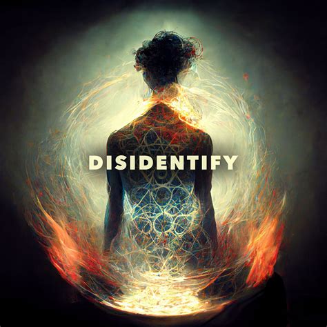 how to disidentify with a reactive pattern of behavior by intention