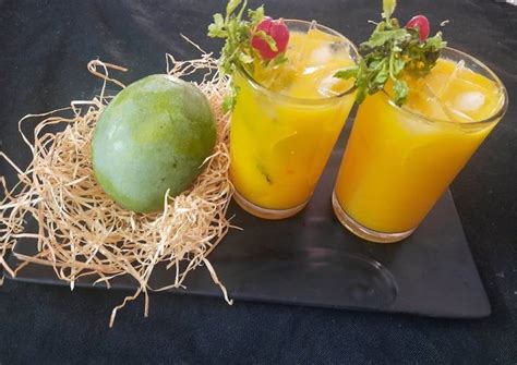 Mango Iced Tea Recipe By Mukti Sahay Cookpad