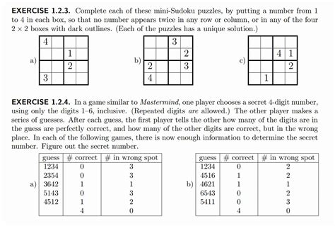 Solved Exercise Question B Complete Each Of These Chegg