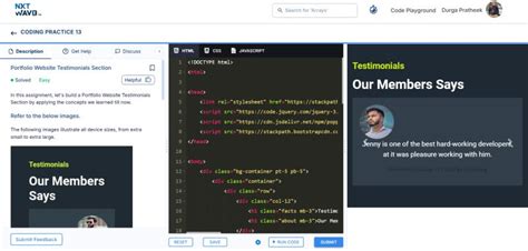 Durga Pratheek Jami On Linkedin 30daysofcode Html Css Bootstrap