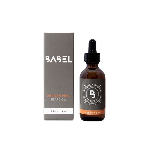 Babel Alchemy Orange Peel Beard Oil Dubai Barbershop For Men