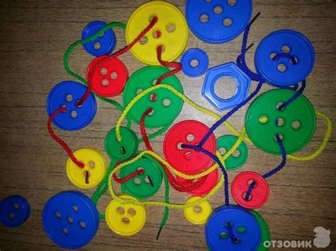 10 игр из пуговиц для детей, которые можно сделать своими руками