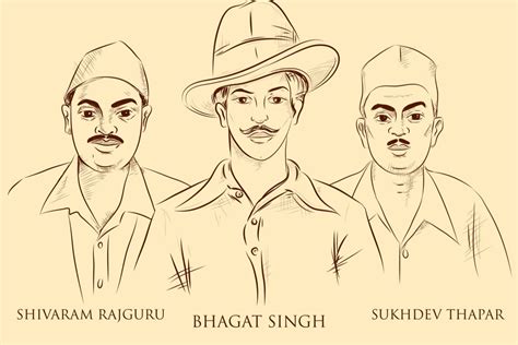 Bhagat Singh Rajguru Sukhdev Wallpapers Wallpaper Cave