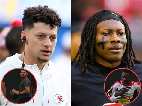 Watch Chiefs Qb Patrick Mahomes Throwing Bombs To Newly Signed