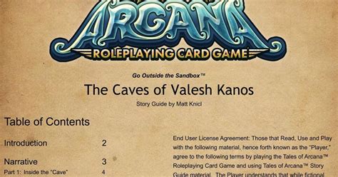 The Caves of Valesh Kanos | RPG Item | RPGGeek