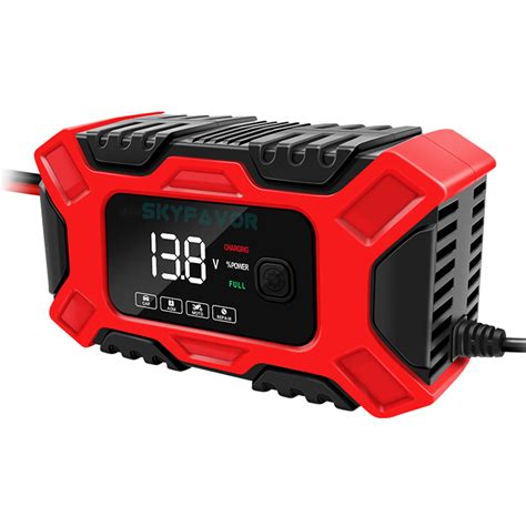 IDOITWELL 12V 6A Pulse Repair Battery Chargers - Intelligent Start Stop