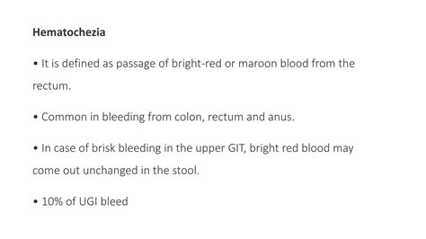 Upper Gi Bleeding Ugib Lecture Pptpptx