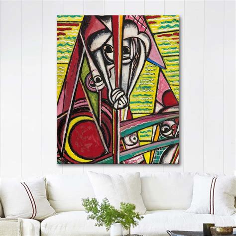 Cubist Composition By Henry Lyman Sayen As Art Print CANVASTAR