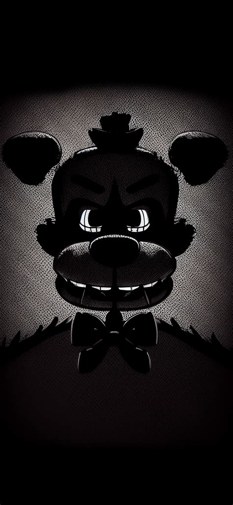 Fnaf Freddy Fazbear Black Wallpaper Fnaf Aesthetic Wallpaper