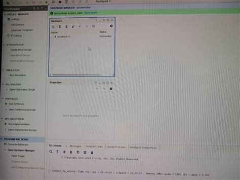 Hardware Manager Is Unable To Detect Any Devices Or Targets In Vivado