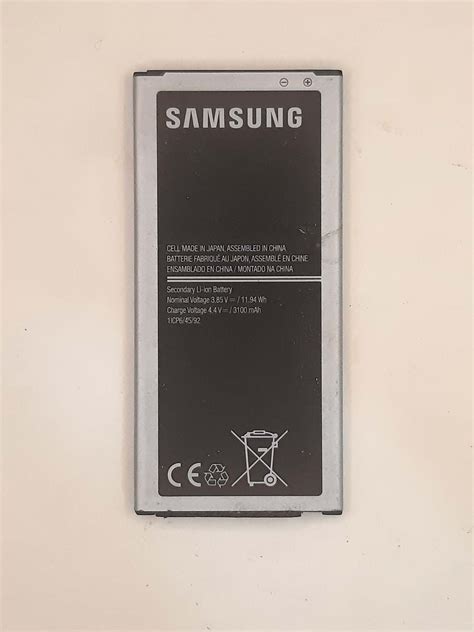 Samsung Galaxy Note 4 Duos Battery Sm N9100 Eb Bn916bbc Eb Bn916bbe