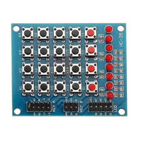 Led Scroller Matrix Keyboard Robozar