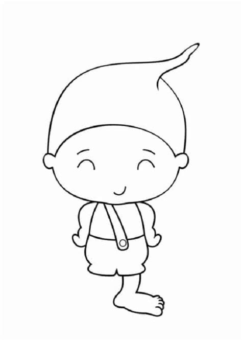 Saci Pererê Desenho para Colorir 30 Modelos para Imprimir Costureira