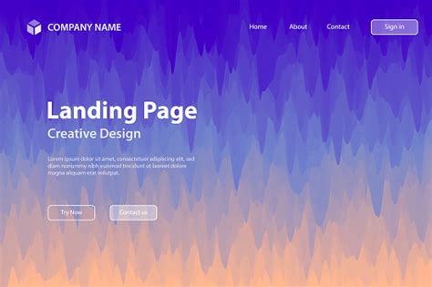 Halaman Arahan Template Latar Belakang Abstrak Dengan Tekstur Trendi
