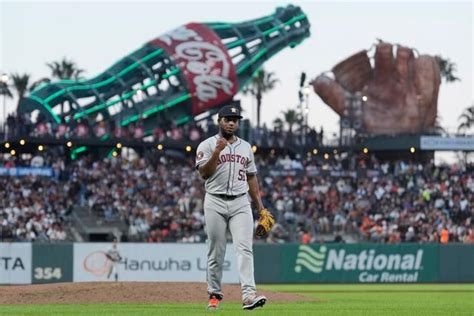 Ronel Blanco Strikes Out 8 In 6 Innings As Astros Beat Giants 31 The