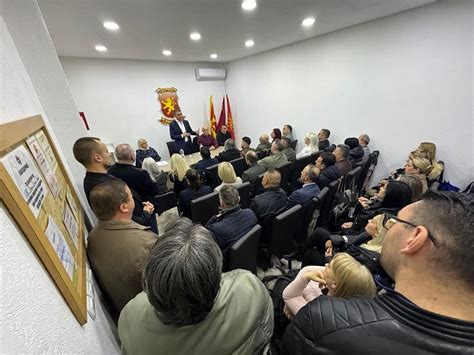 Hristijan Денеска остваривме посета на Општинскиот Комитет на ВМРО ДПМНЕ во Тетово каде што