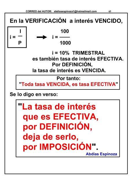 Matematica Financiera Simplificada Finance Economics Periodic Table