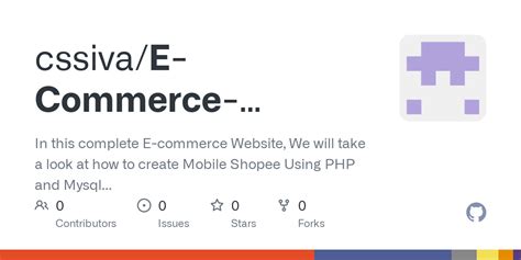 Github Cssivae Commerce Website In This Complete E Commerce Website