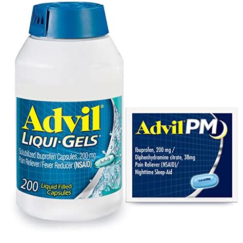 Advil Liqui Gels Pain Reliever And Fever Reducer