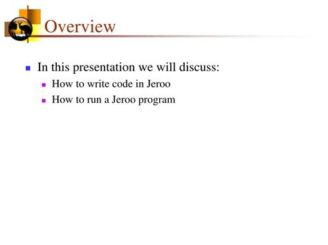 ppt jeroo code powerpoint presentation free download id 539801
