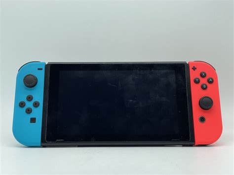 Nintendo Switch 32gb Console W Dock And Neon Red Blue Joycons Used Etsy