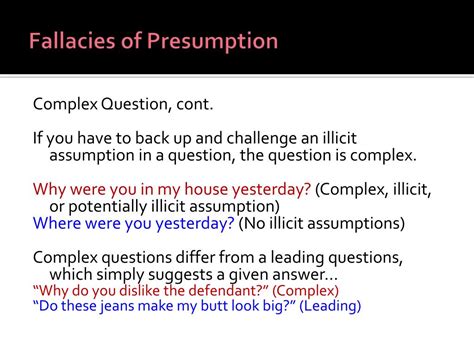 Ppt Informal Logic Famous Fallacies Powerpoint Presentation Free