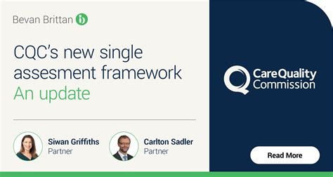 Cqc Single Assessment Framework Implementation An Update Bevan