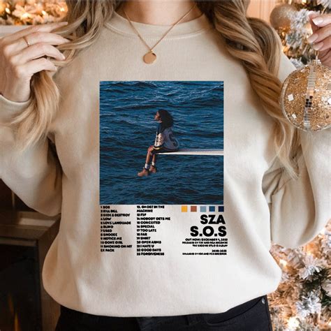 Sza Sos Album Inspired Shirt Trendy And Unique Fashion With A Music