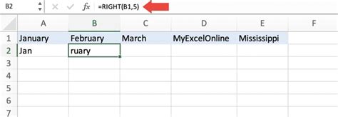 How To Use Substrings In Microsoft Excel Myexcelonline