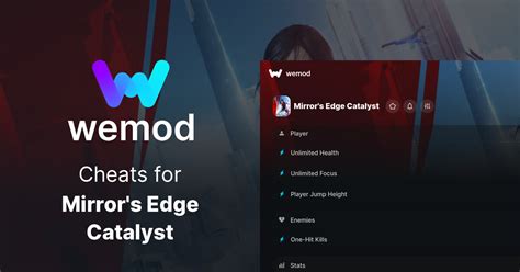 Mirrors Edge Catalyst Cheats And Trainers For Pc Wemod