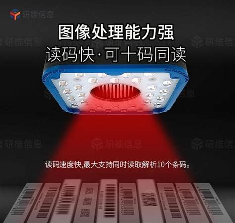 研维快递自动分拣扫码全局曝光 大视野固定式二维码读头 大景深条形码扫描器 知乎