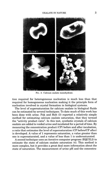 The Many Roles Of Oxalate In Nature Pmc