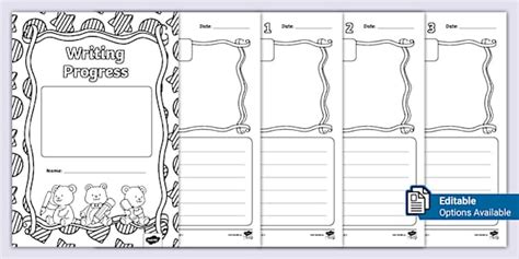 Early Years Writing Progress Book Teacher Made Twinkl
