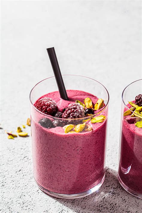 Raspberry Chia Smoothie Justingredients