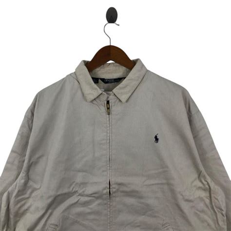 Vintage 90s Polo Ralph Lauren Harrington Jacket Usa S Gem