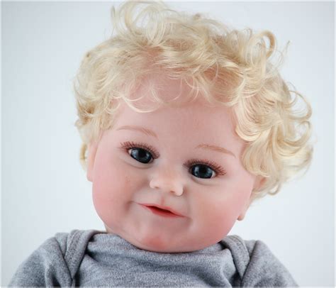 Мягконабивная кукла Реборн Reborn Dolls Девочка в сером боди 51 см