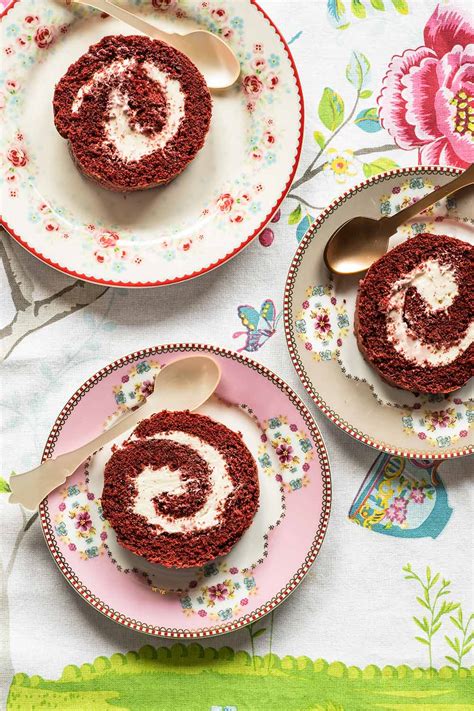 Brazo de gitano red velvet Blog de recetas de María Lunarillos