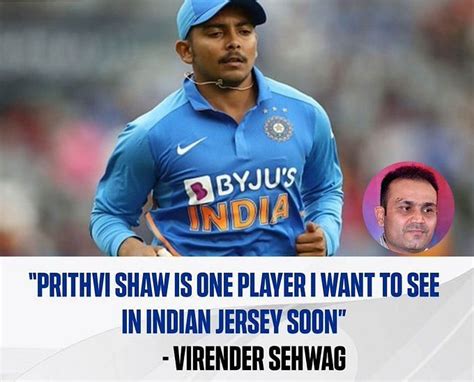 Prithvi Shaw She Ignored Me Just Like Bcci Ignoring Prithvi Shaw