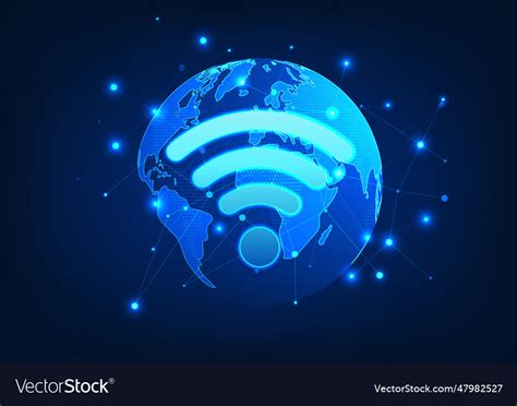 Wi Fi Technology Is A Technology Royalty Free Vector Image
