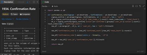 Sql Pandas Dataanalysis Leetcode Datascience Machinelearning Dataengineering