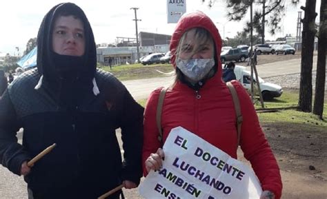 Docentes Autoconvocados Cortaron La Ruta En San Vicente Primera Edición