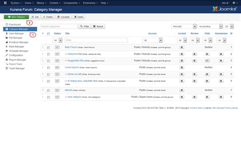 Joomla 3x How To Work With Kunena Forum Template Monster Help