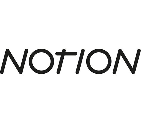 Notion Logo For Productivity And Project Management Png Cutout Png All