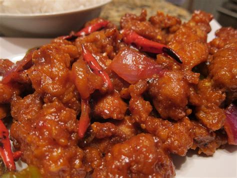 Mami Eggroll Chili Chicken Indo Chinese Style