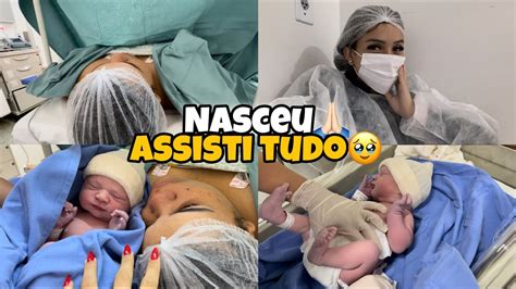 Minha Sobrinha Nasceu Parto CesÁrea Youtube