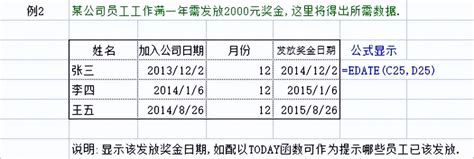 Office函数日期与时间函数——计算日期函数edate 正数办公