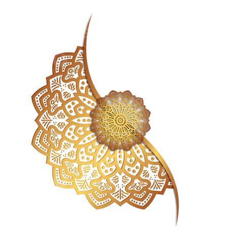 islamic half mandala art pattern design half mandala mandala islamic mandala png and vector